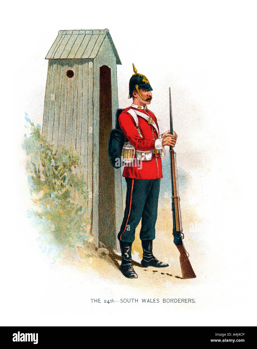 24th south wales borderers hi-res stock photography and images - Alamy