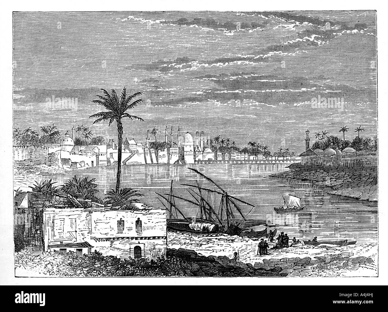 City of baghdad Black and White Stock Photos & Images - Alamy