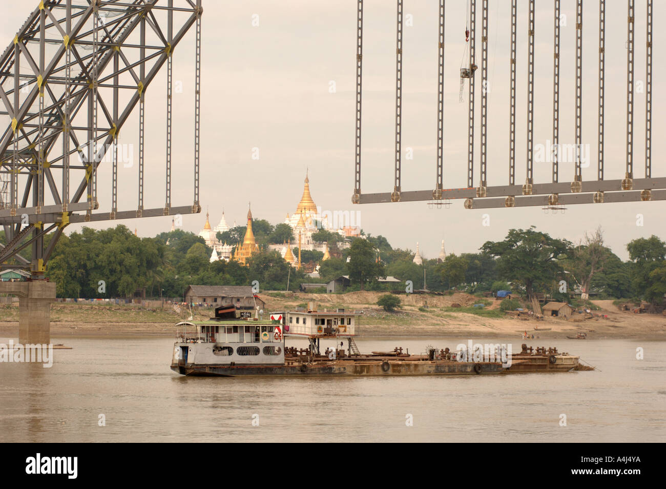 Myanmar Irrawaddy River Stock Photo - Alamy