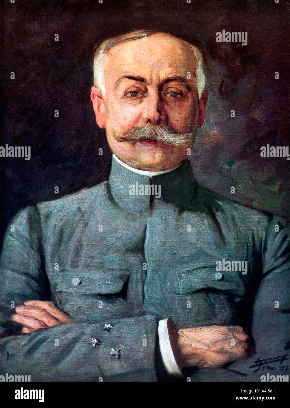 Francois Anthoine, French First World War general, (1926). Artist ...
