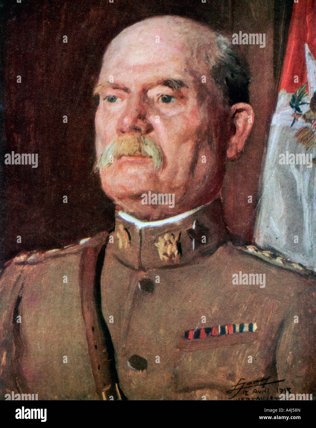 Tasker Howard Bliss, American First World War general, (1926). Artist ...
