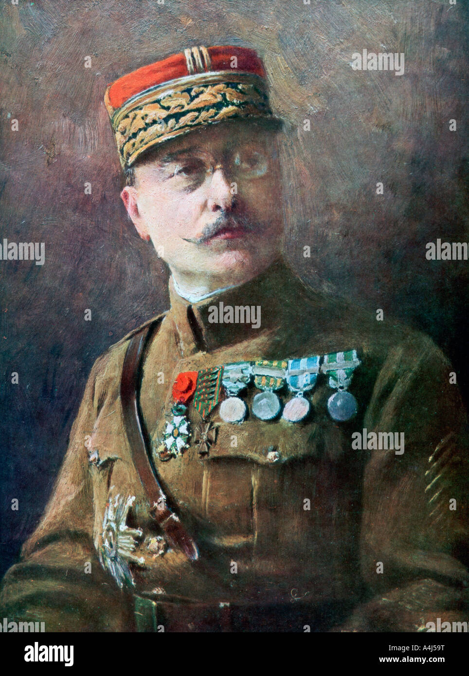 Jean Degoutte, French First World War general, (1926). Artist: Unknown ...