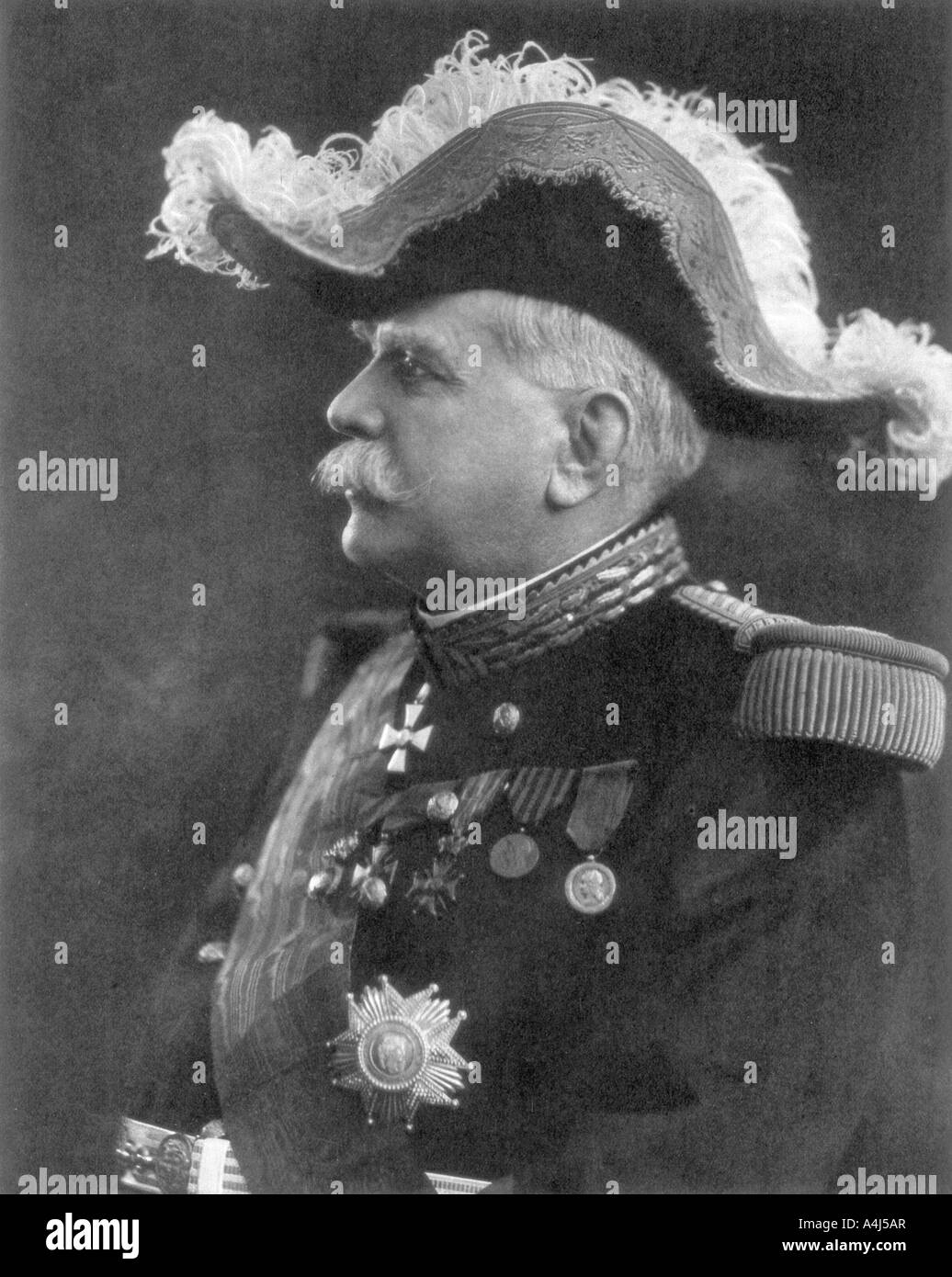French commander in chief general joseph joffre hi-res stock ...