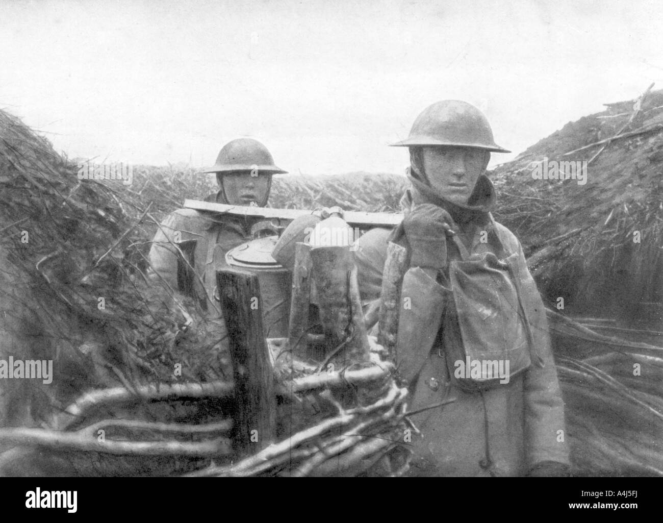 American troops ww1 hi-res stock photography and images - Alamy