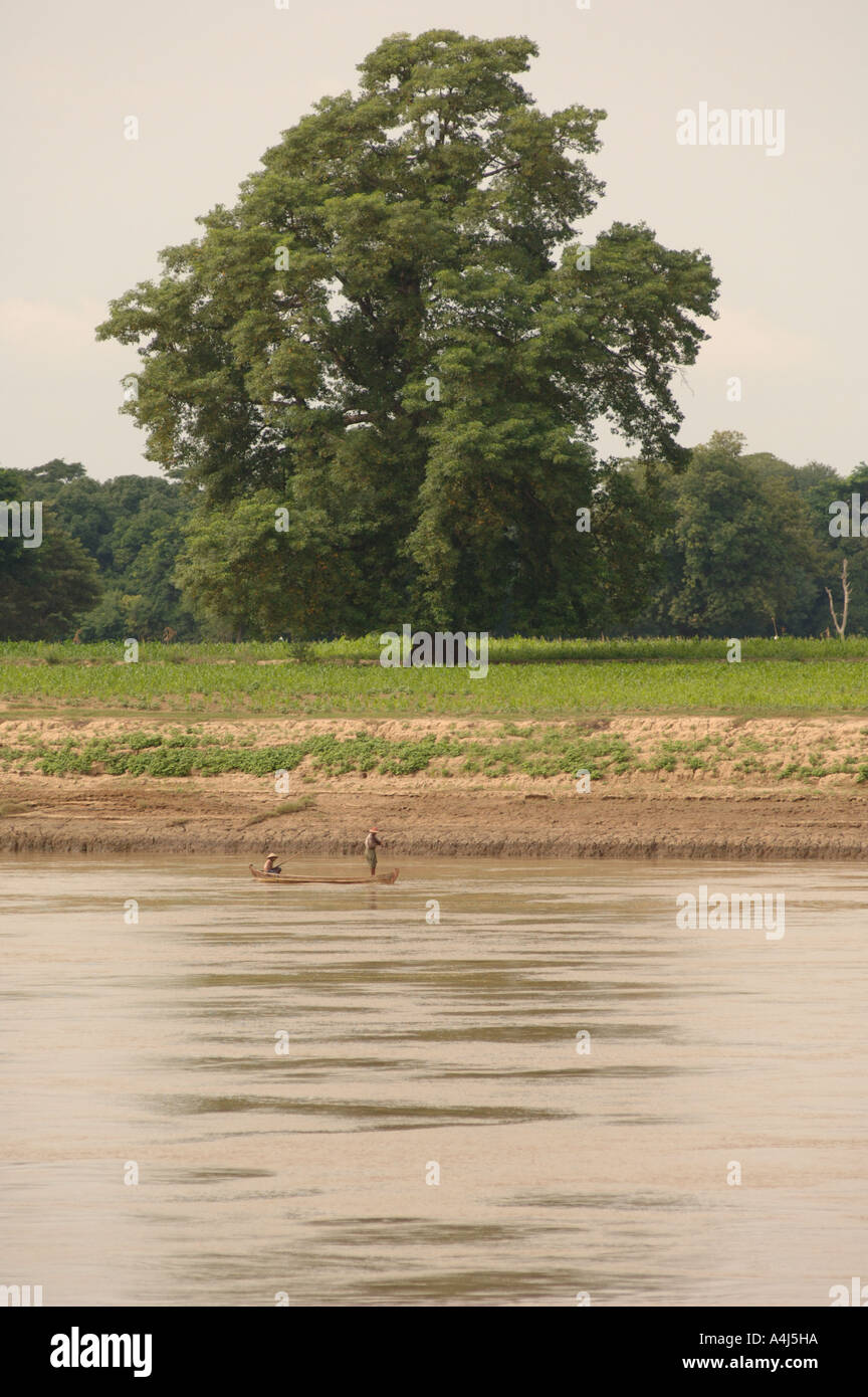 Myanmar Irrawaddy River Stock Photo - Alamy