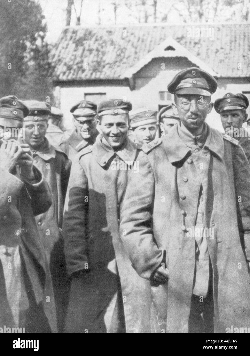 Wwi first world war soldiers german germany pow prisoner france hi-res ...