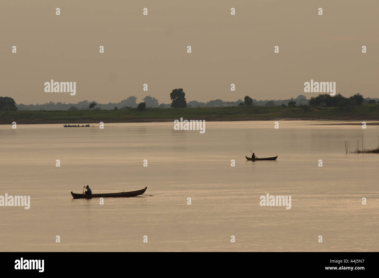 Myanmar Irrawaddy River Stock Photo - Alamy