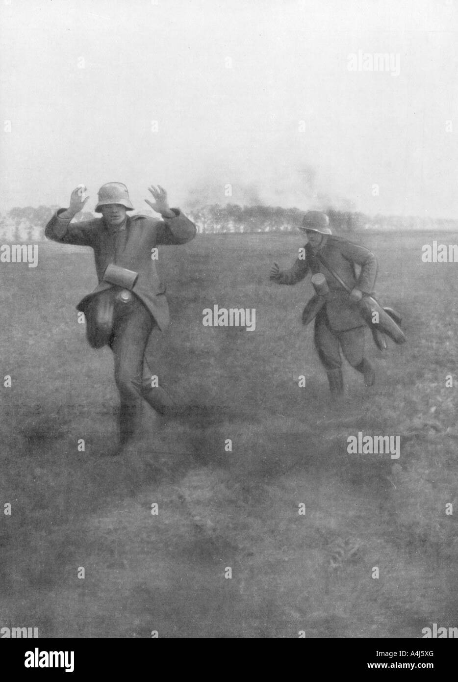 German soldiers surrendering hi-res stock photography and images - Alamy