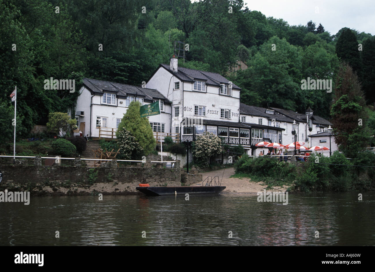 Hand ferry river wye symonds hi-res stock photography and images - Alamy