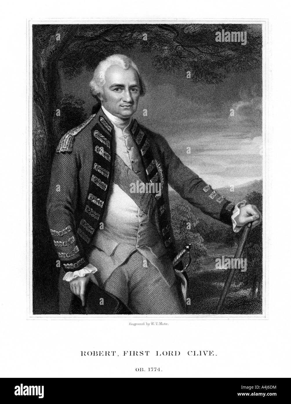 Robert clive 1st baron clive of plassey hi-res stock photography and ...