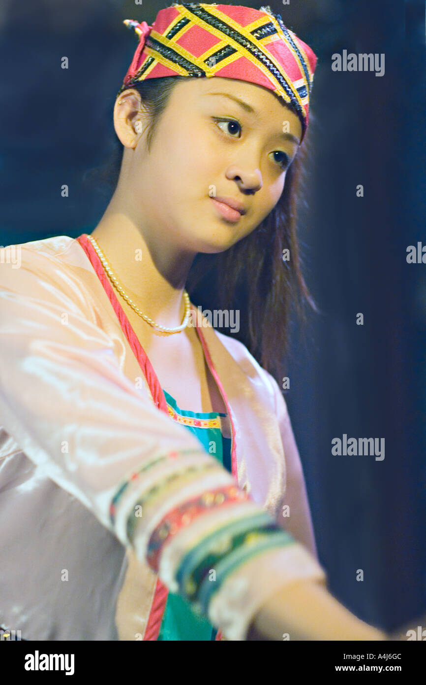 Beautiful mongolian young woman hi-res stock photography and images - Alamy