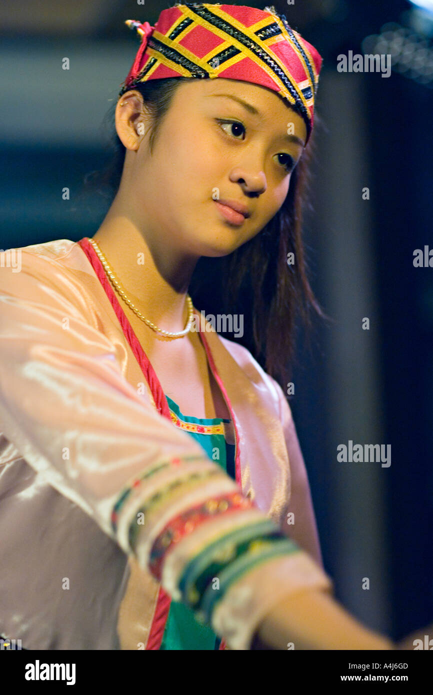 Beautiful mongolian young woman hi-res stock photography and images - Alamy
