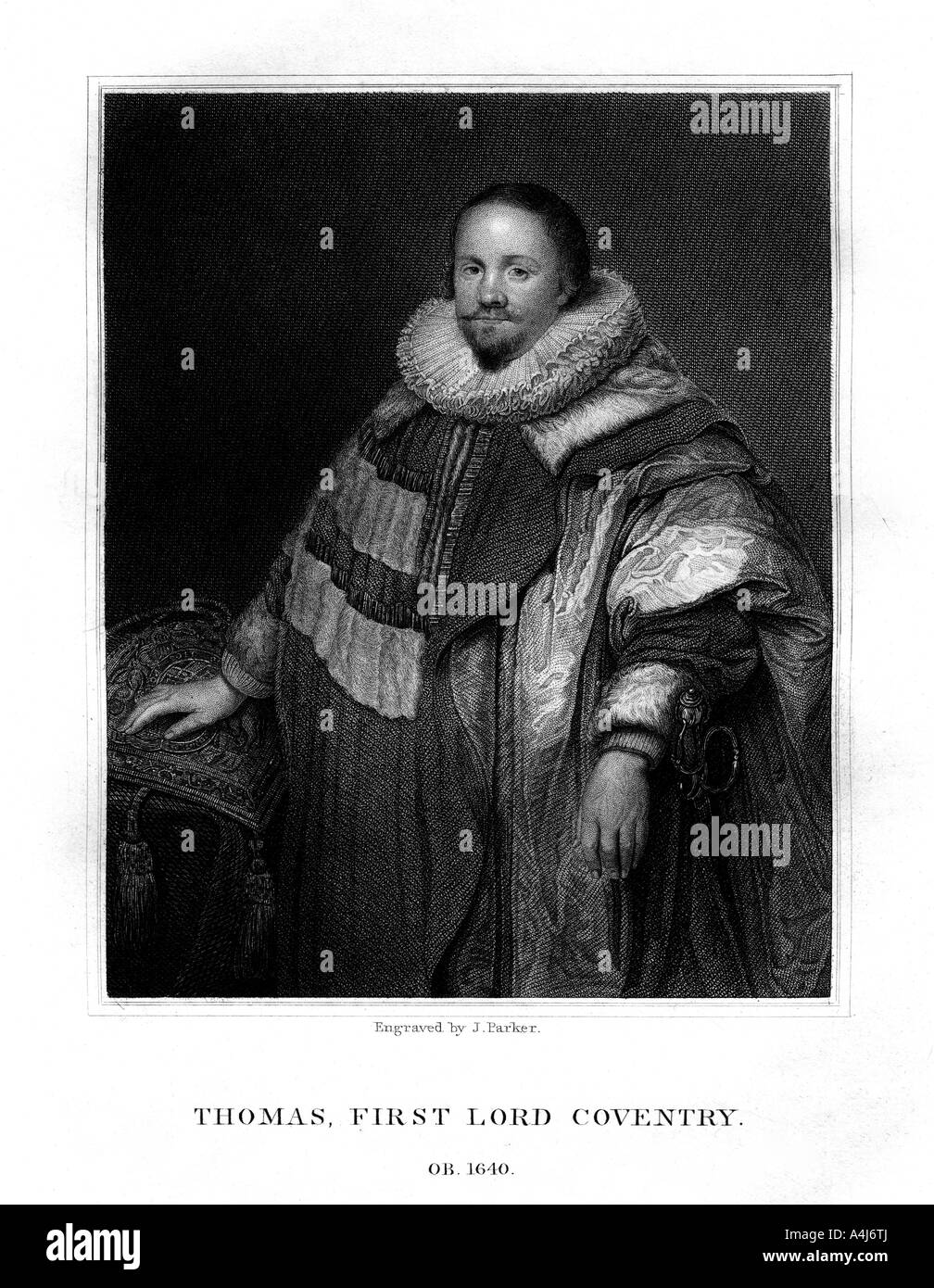 Thomas coventry thomas coventry first lord hi-res stock photography and ...