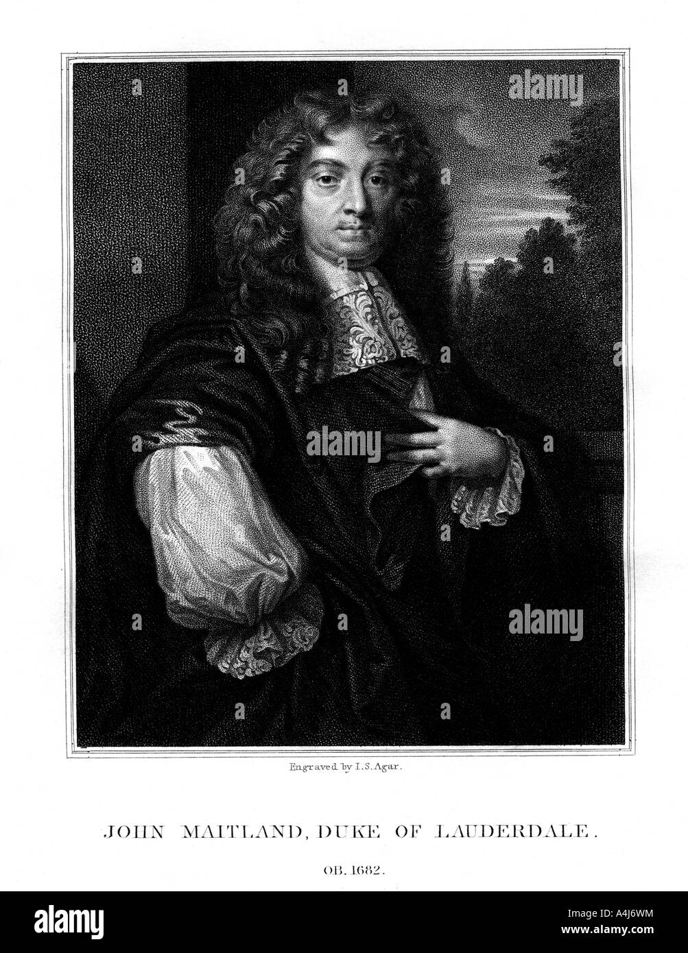 John Maitland, 1st Duke of Lauderdale, Scottish politician, (1825 ...