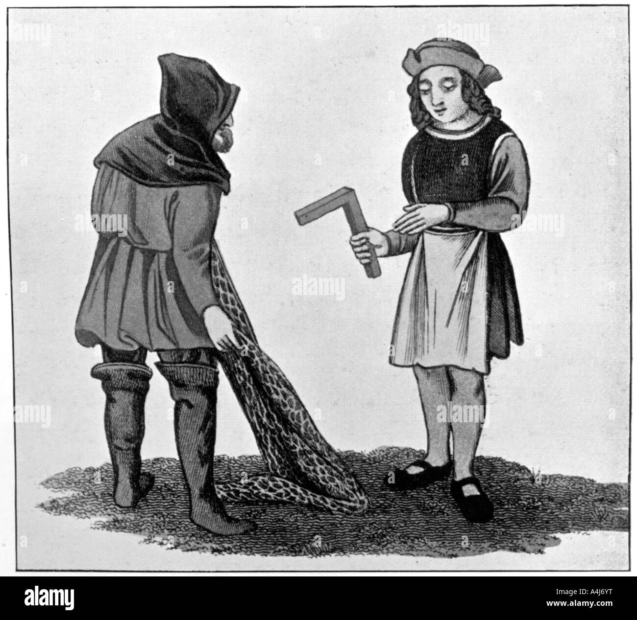 Medieval carpenter england hi-res stock photography and images - Alamy