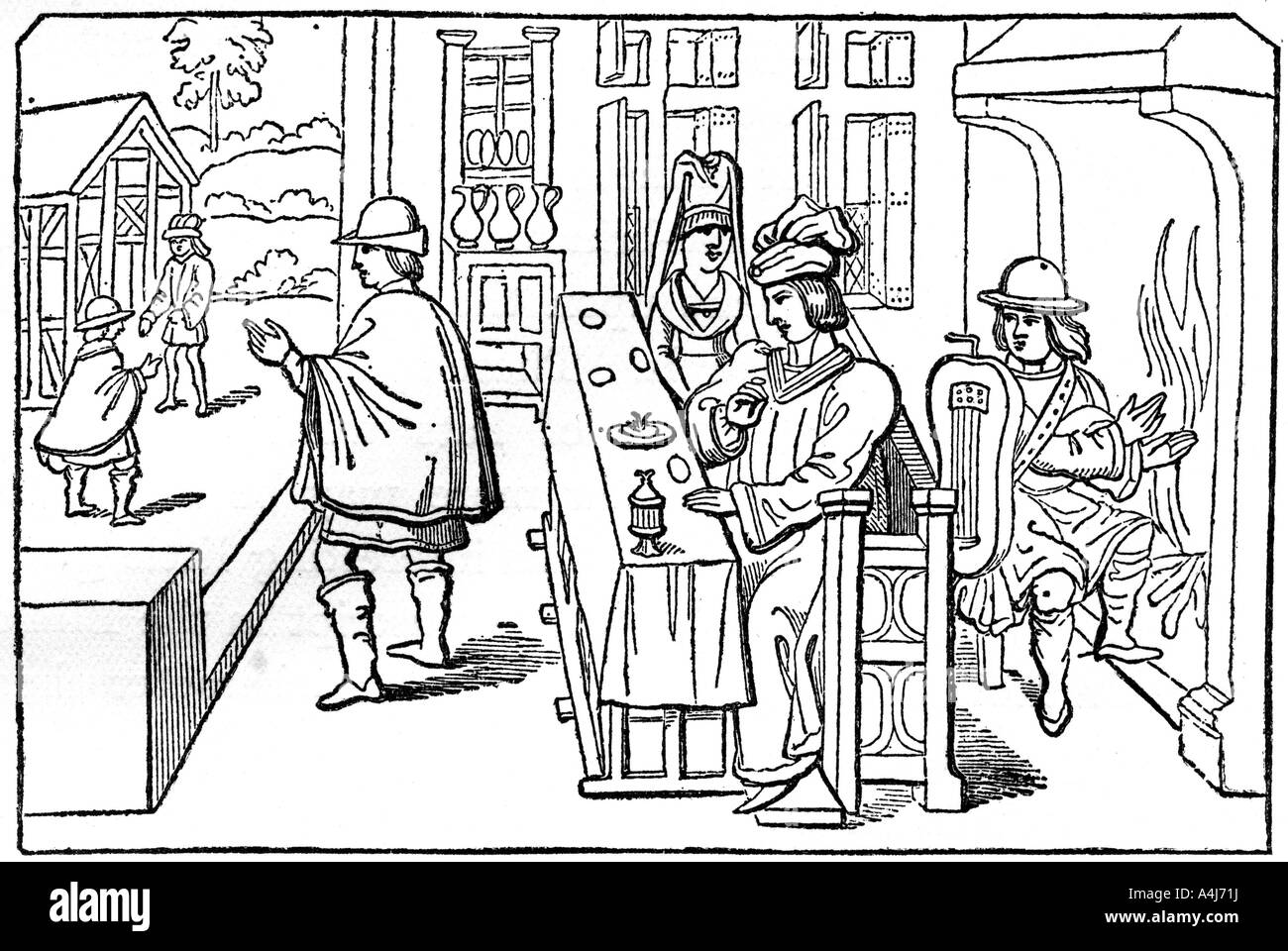 The bycocket, c1470, (1910). Artist: Unknown Stock Photo - Alamy