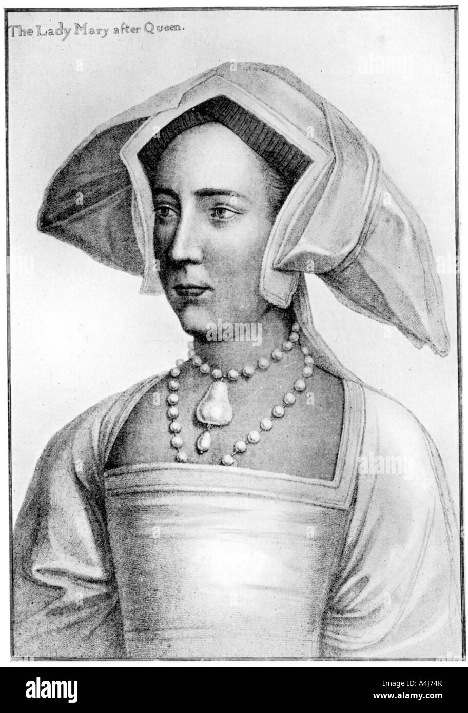 Lady Mary, 16th century, (1910). Artist: Unknown Stock Photo - Alamy