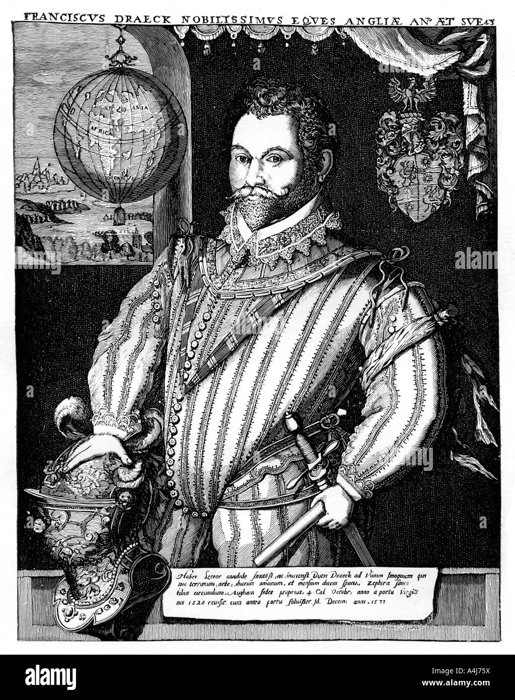 Sir francis drake Black and White Stock Photos & Images - Alamy