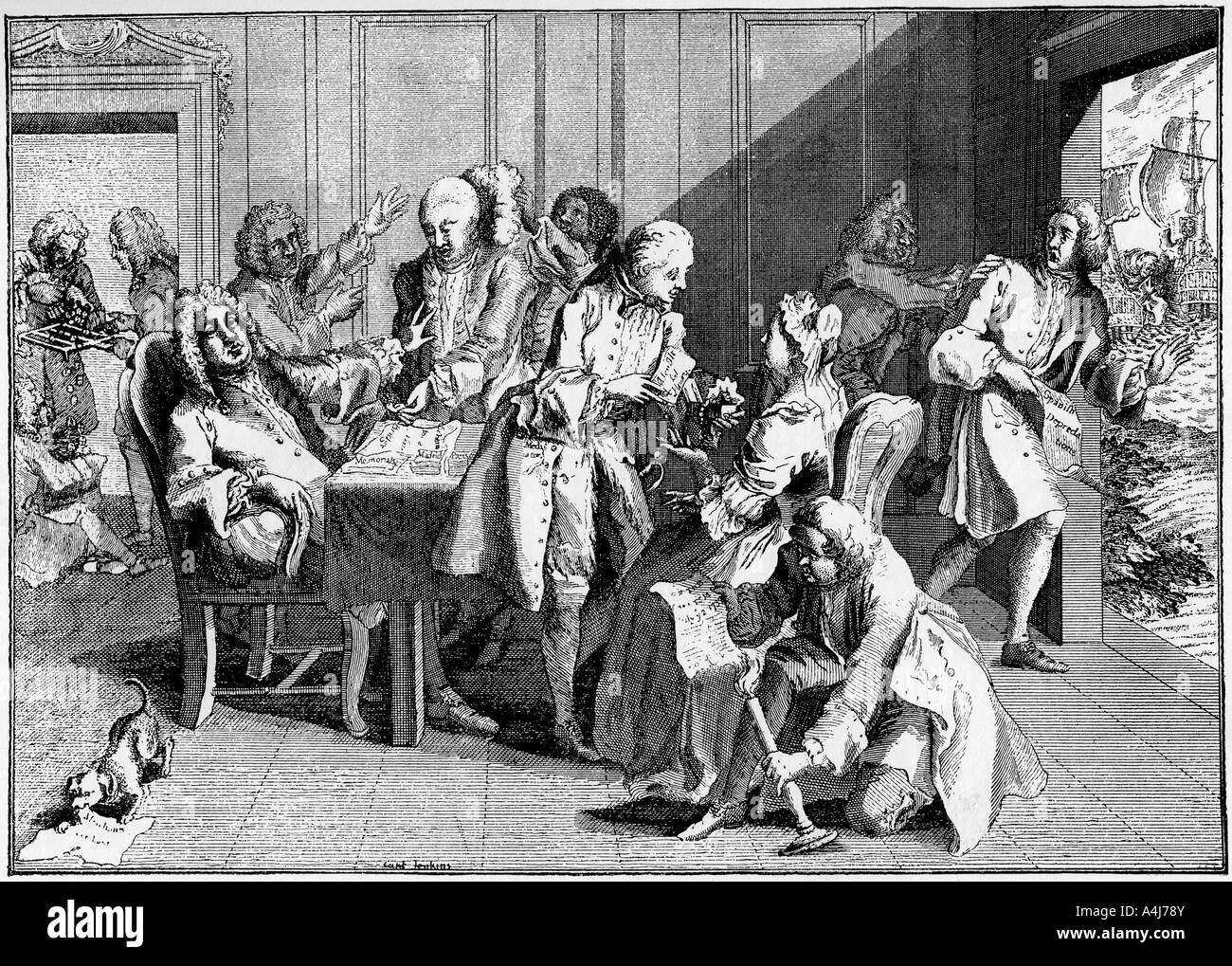 Robert walpole Black and White Stock Photos & Images - Alamy