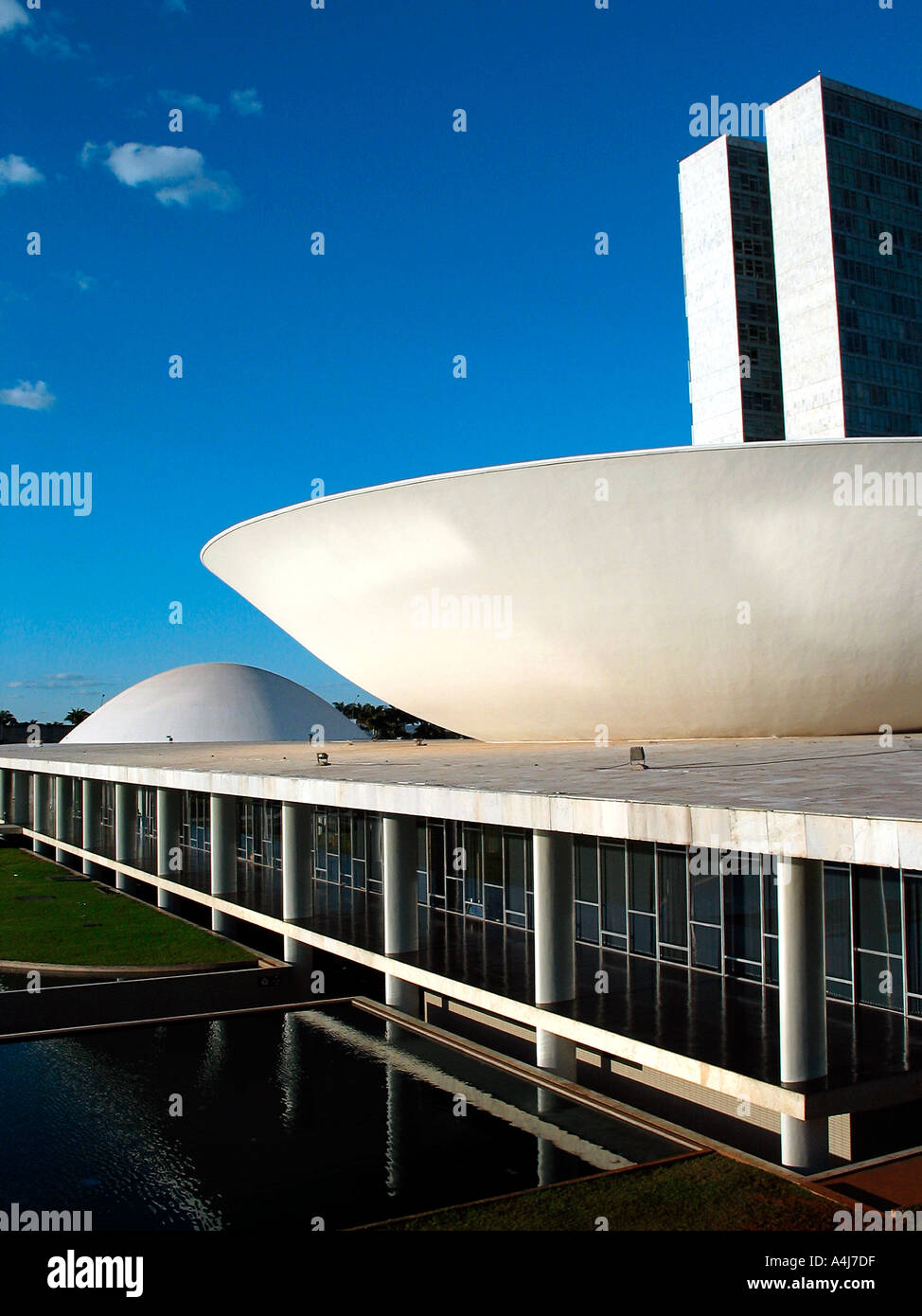 Brazilian National Congress Building Stock Photo - Alamy