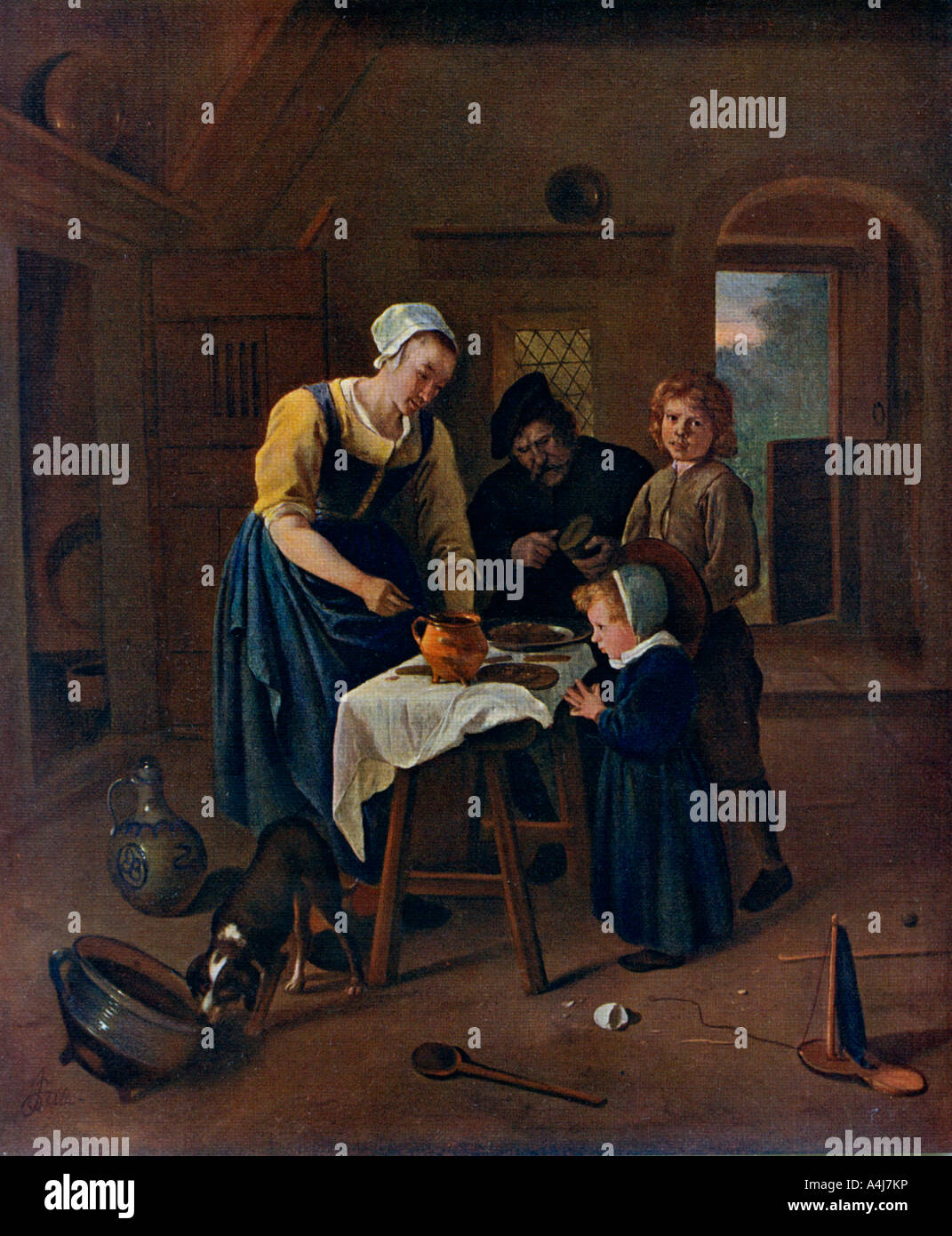 17th century painting poverty hi-res stock photography and images - Alamy