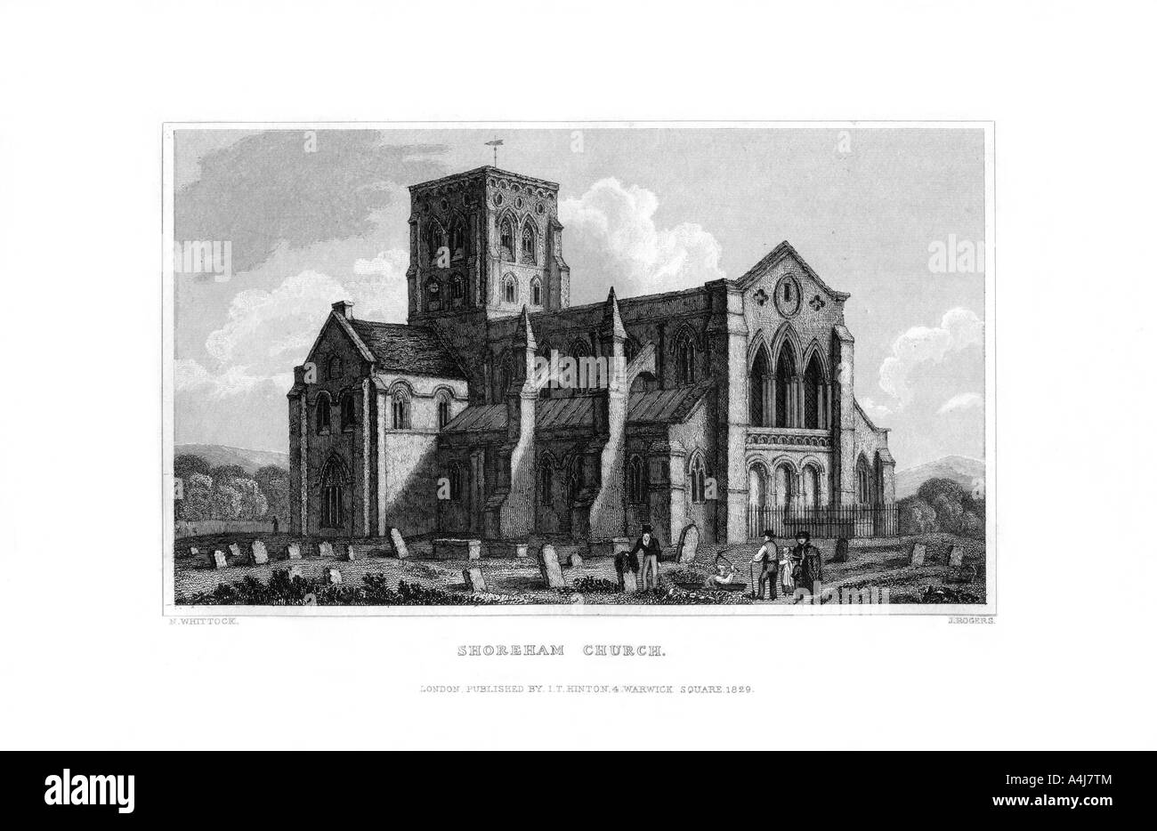 Shoreham church hi-res stock photography and images - Alamy