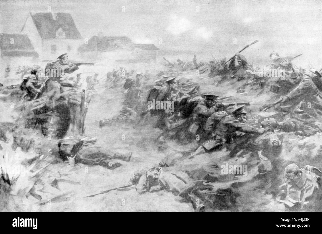 First battle of ypres wounded hi-res stock photography and images - Alamy