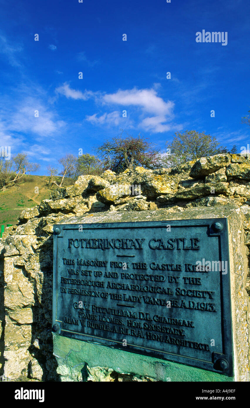 Fotheringhay castle hi-res stock photography and images - Alamy