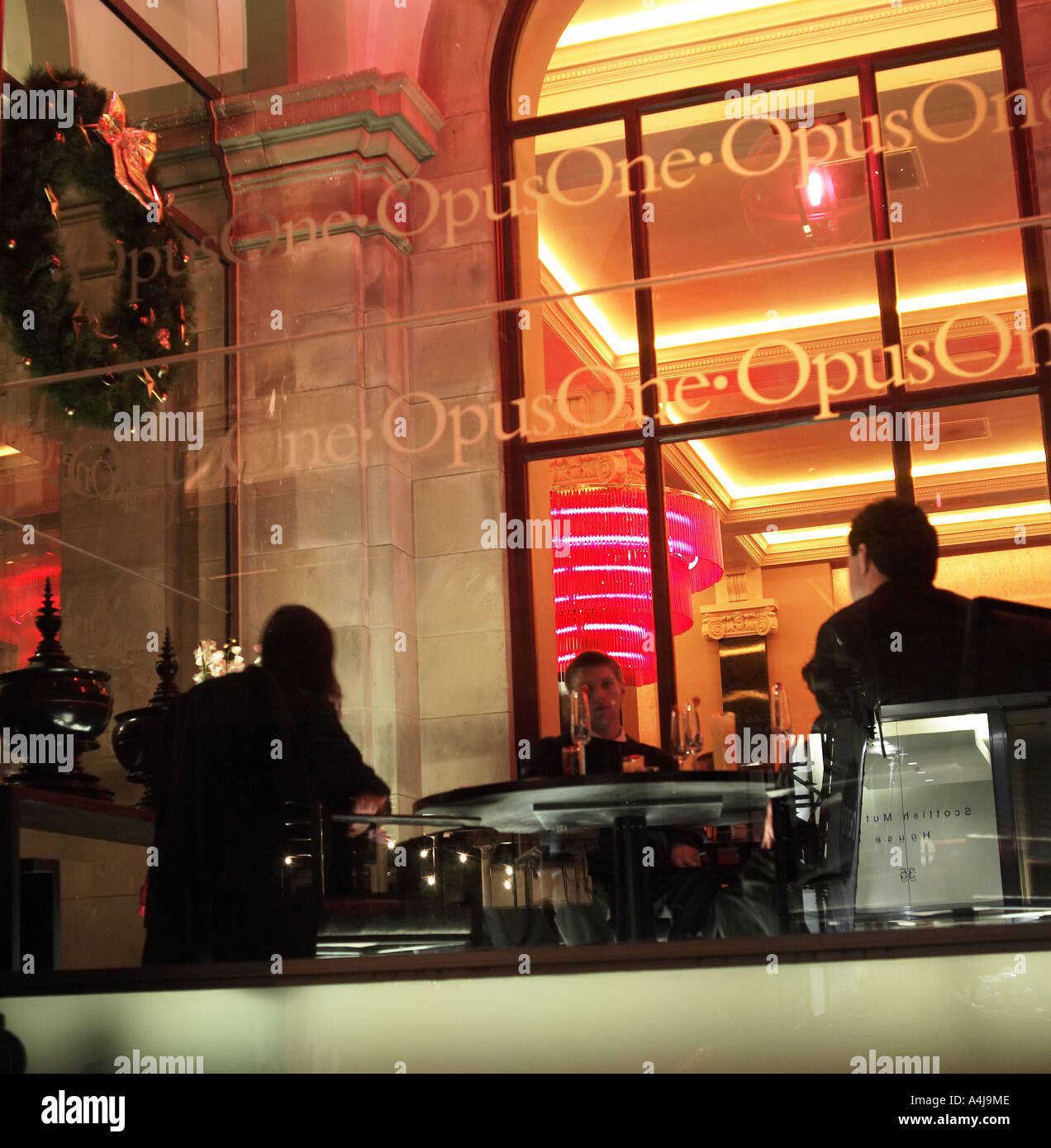 Opus One Radisson Edwardian Hotel Manchester Stock Photo - Alamy