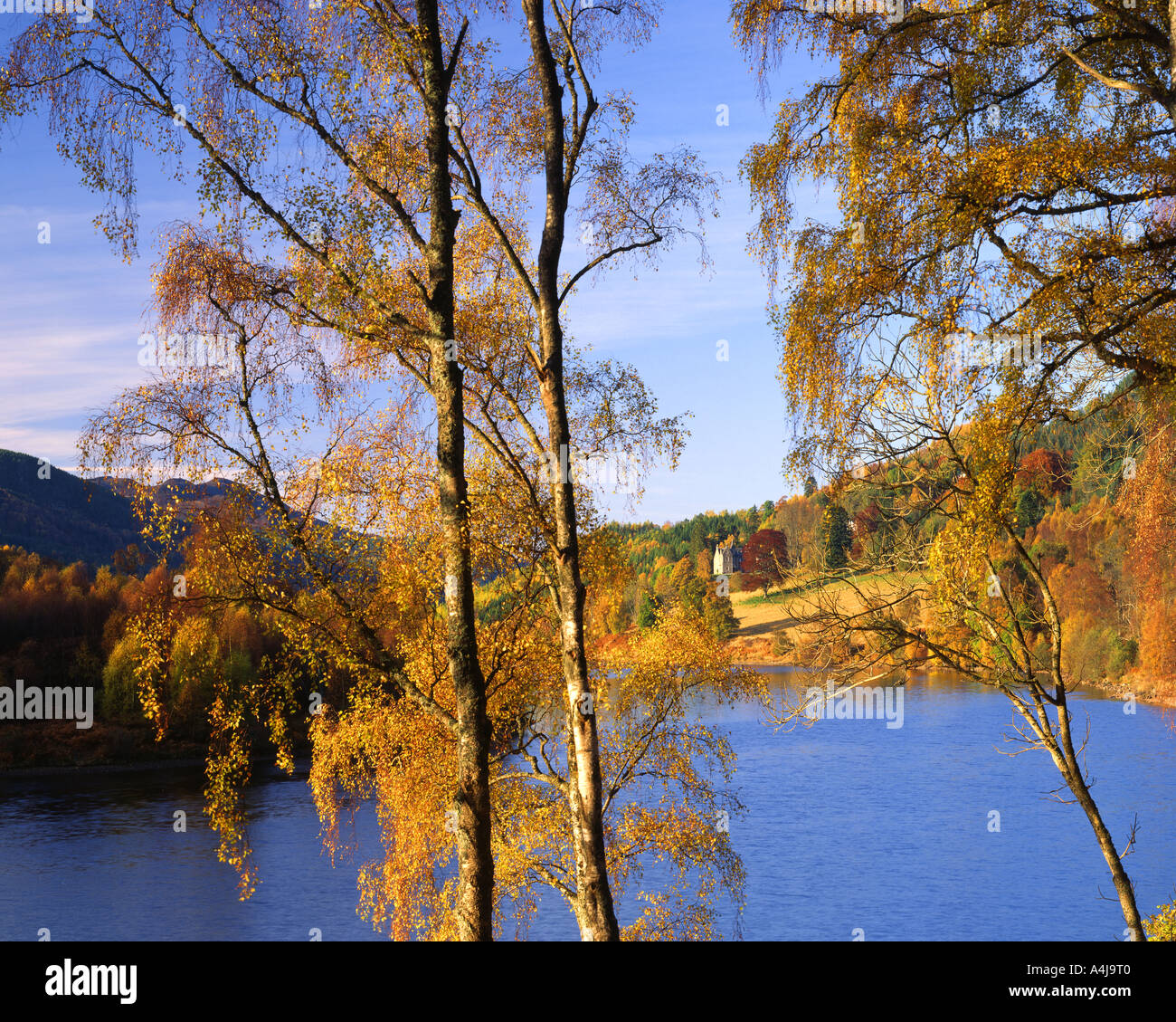 GB - SCOTLAND: Autumn at Loch Tummel Stock Photo - Alamy
