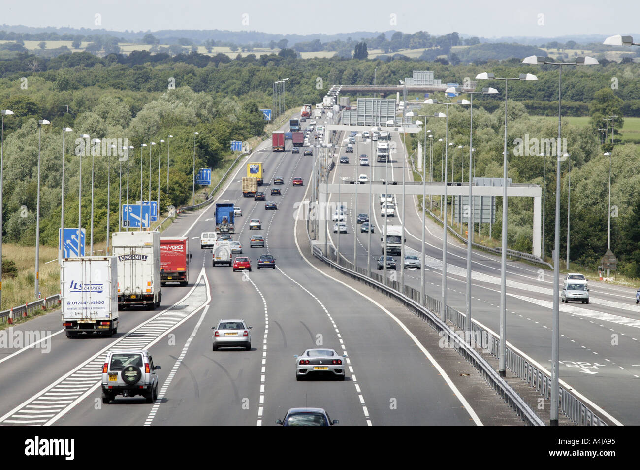 Lorry M6 Motorway High Resolution Stock Photography and Images - Alamy