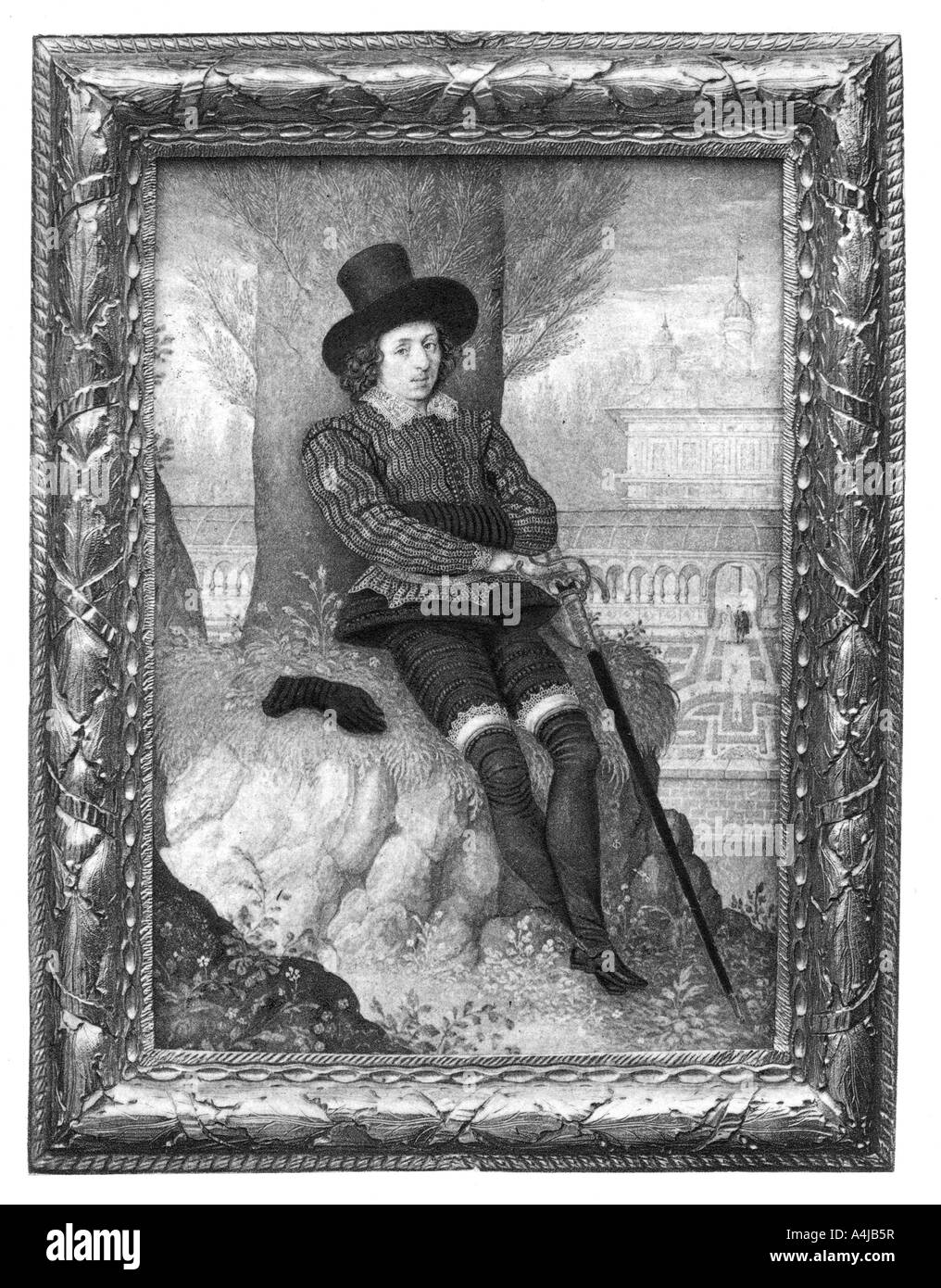 Portrait of a young man, c1590-1595, (1896).Artist: Isaac Oliver I ...