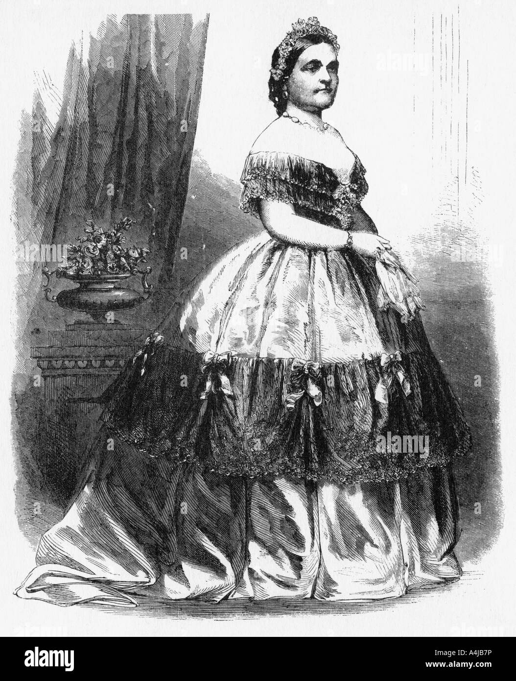 Mary todd lincoln first lady hi-res stock photography and images - Alamy