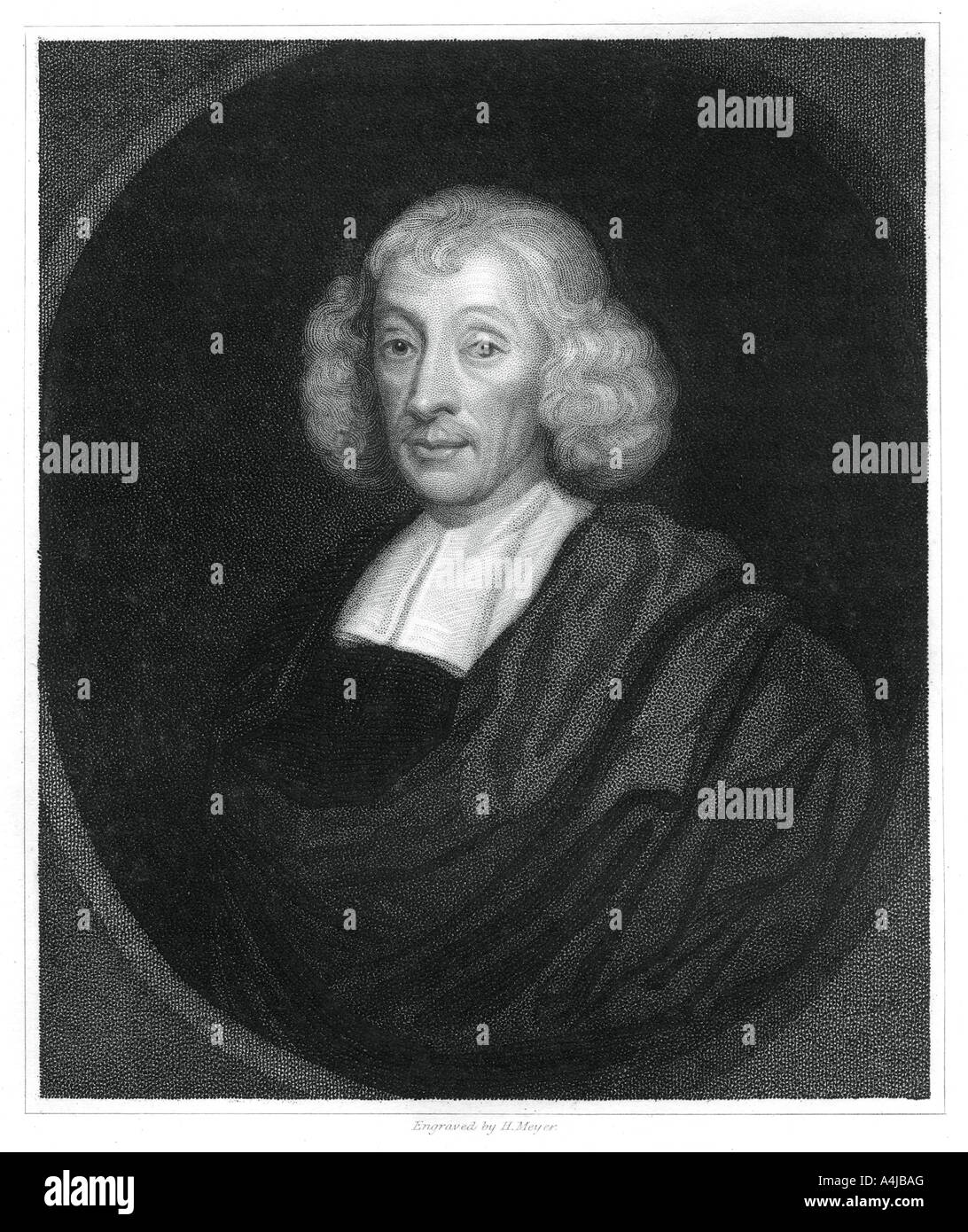 John Ray, English naturalist, (1833).Artist: H Mayer Stock Photo - Alamy