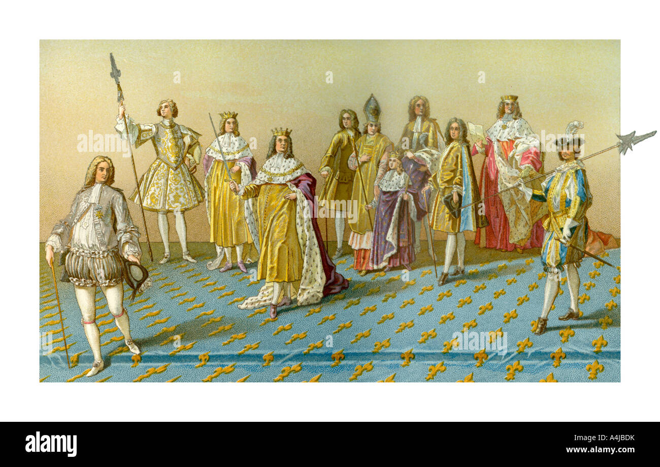 The Grand Dignitaries Of The Coronation, (1885).Artist: Charpentier ...