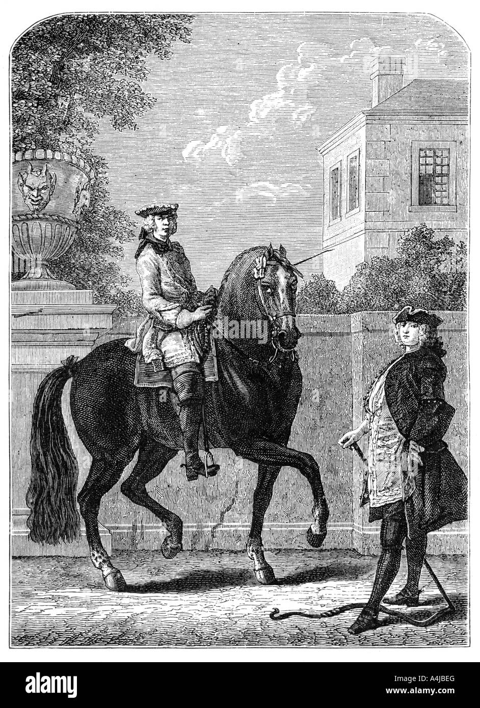 Black riding boots Black and White Stock Photos & Images - Alamy