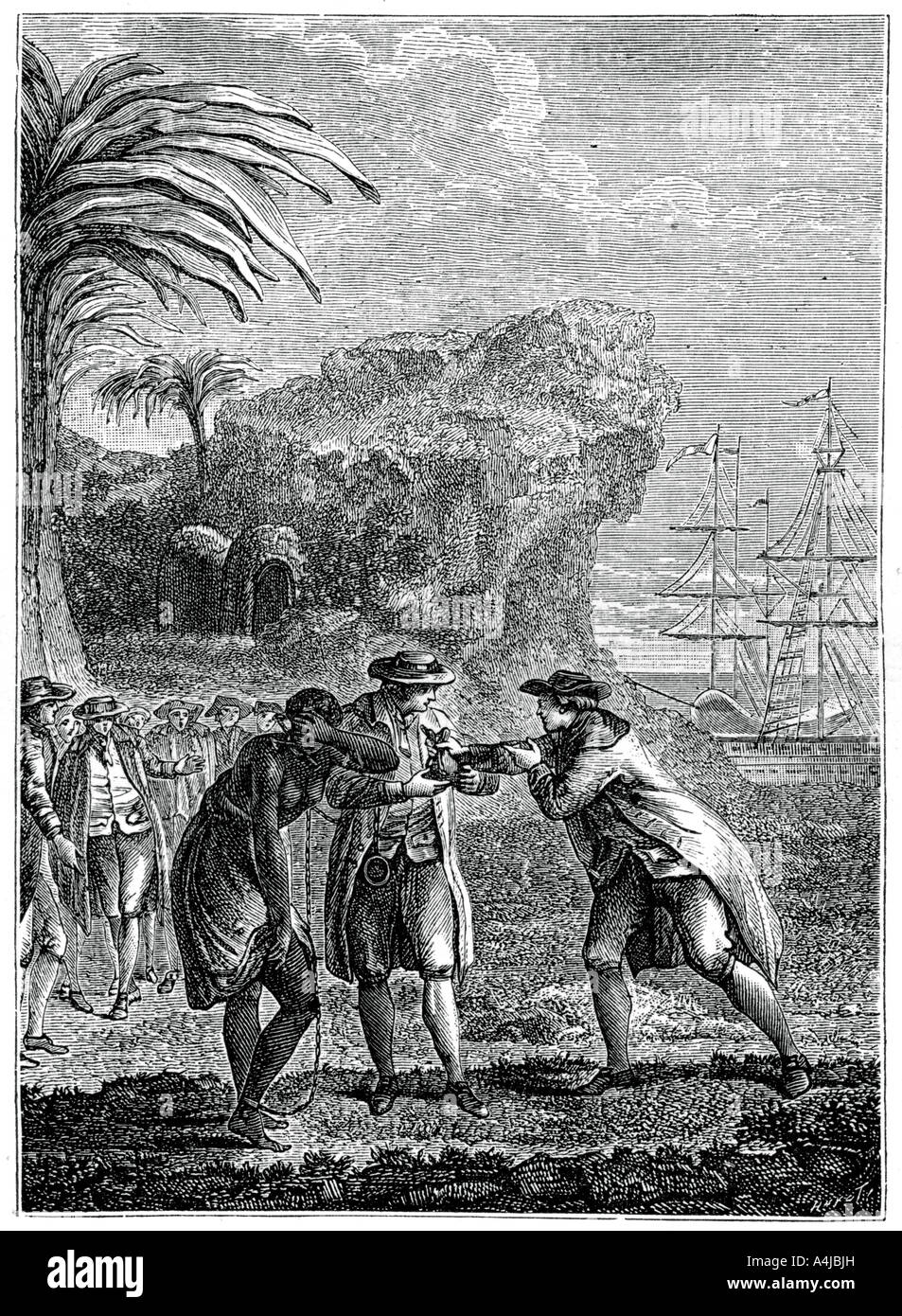 Woman chained to a tree hi-res stock photography and images - Alamy