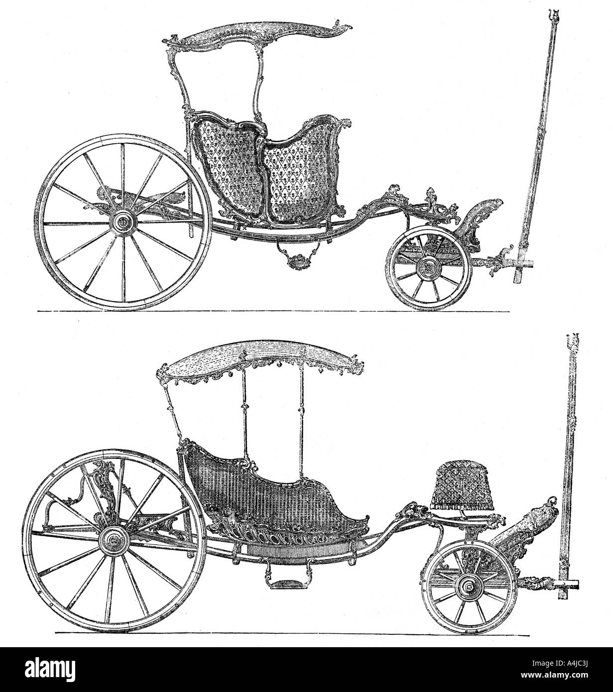 18th century french carriages hi-res stock photography and images - Alamy