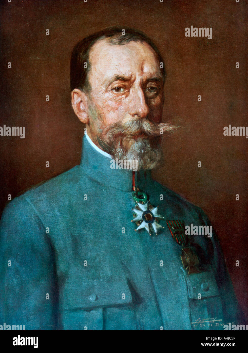 General de Villaret, French soldier, December 1915, (1926). Artist ...