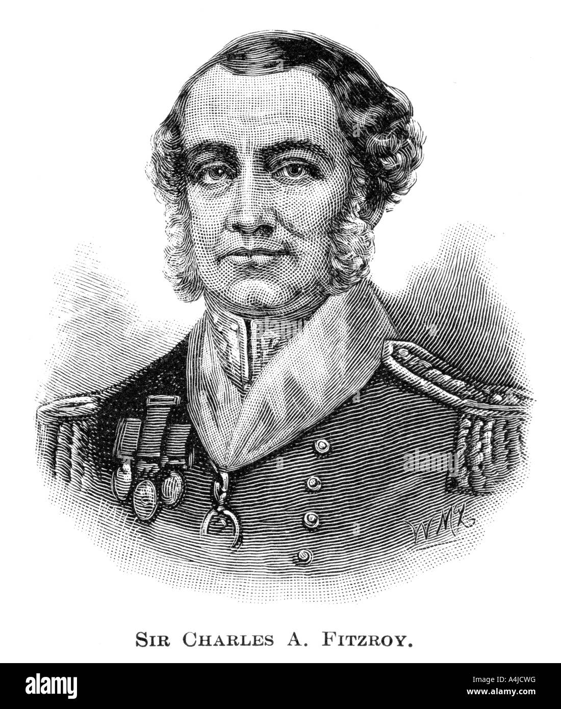 Sir charles augustus fitzroy hi-res stock photography and images - Alamy