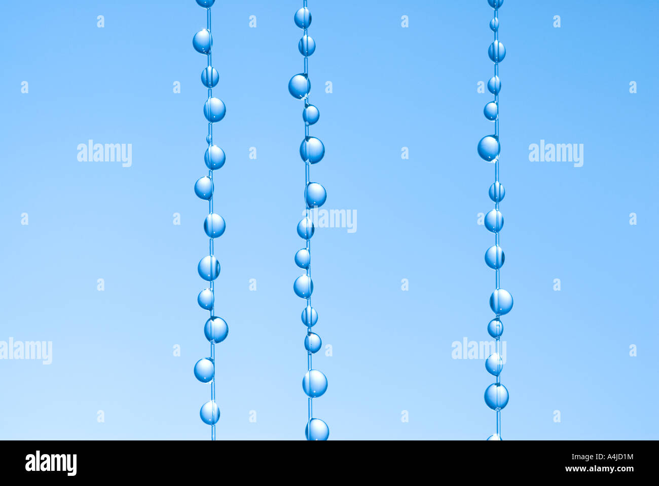 many small blue water drops Stock Photo - Alamy