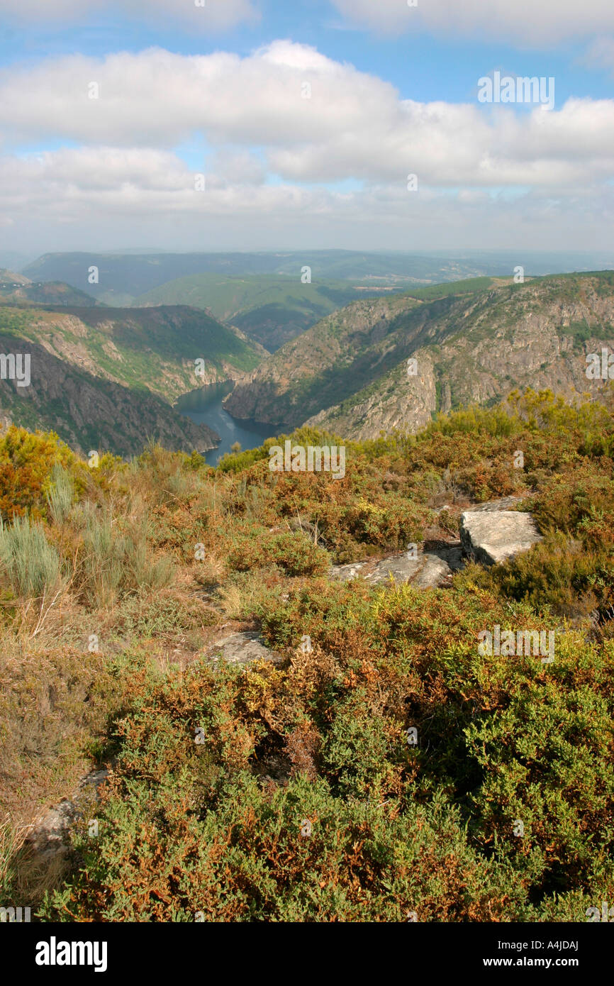 Gargantas del Sil, Canyons of the River Sil, Galicia, Spain Stock Photo ...