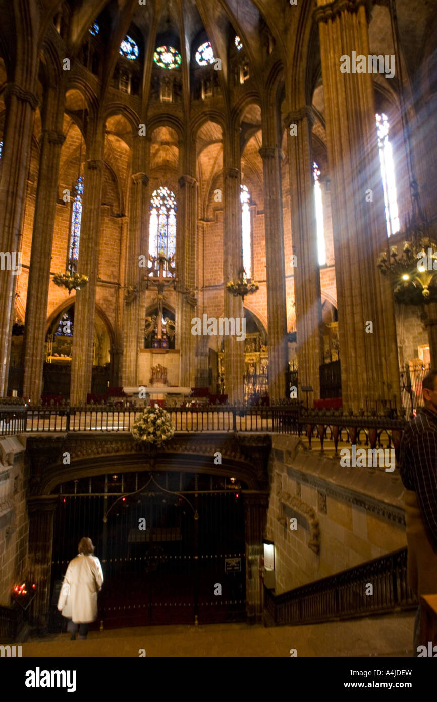 Cathedral barcelona located in hi-res stock photography and images - Alamy