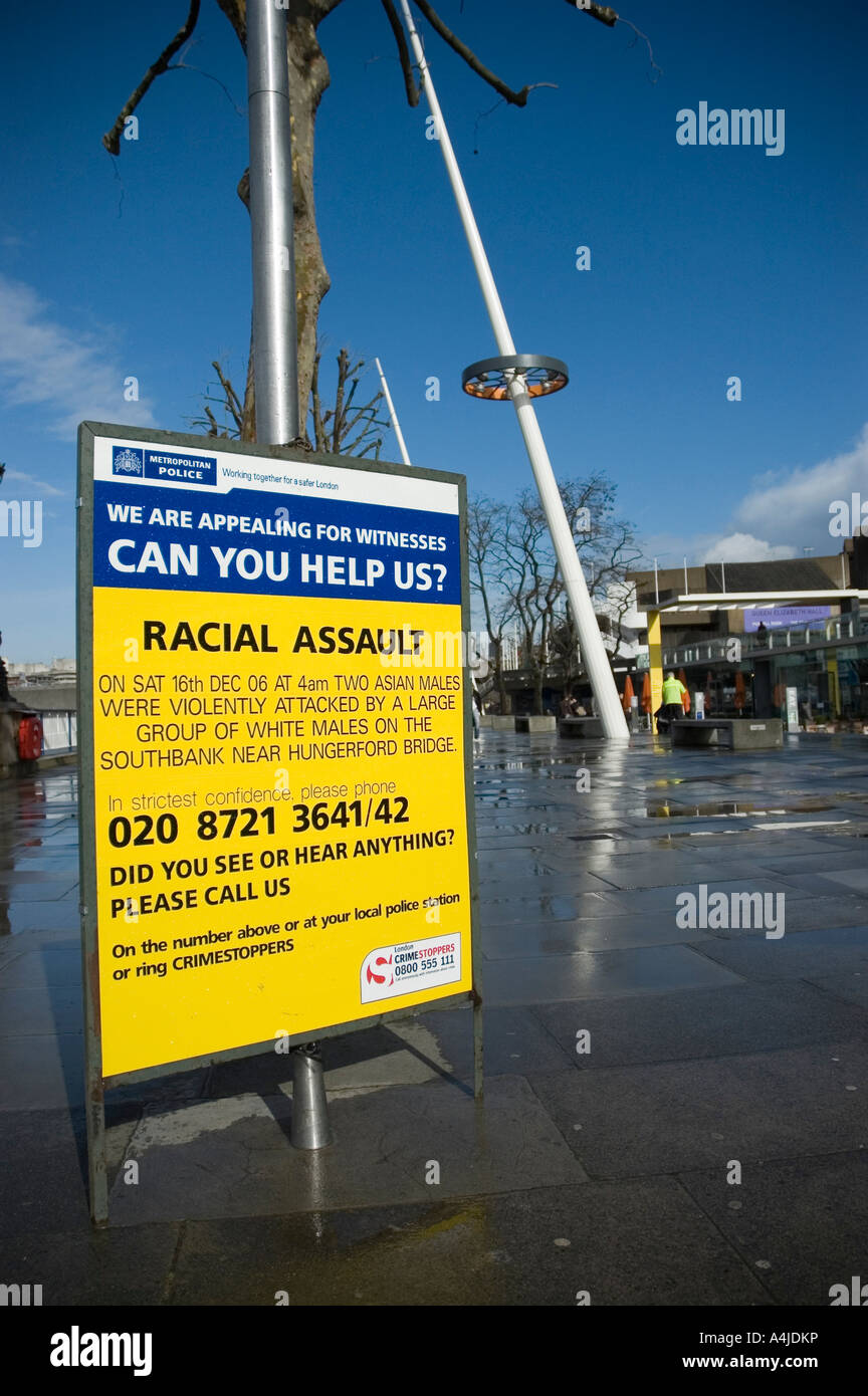 Racial discrimination sign uk hi-res stock photography and images - Alamy