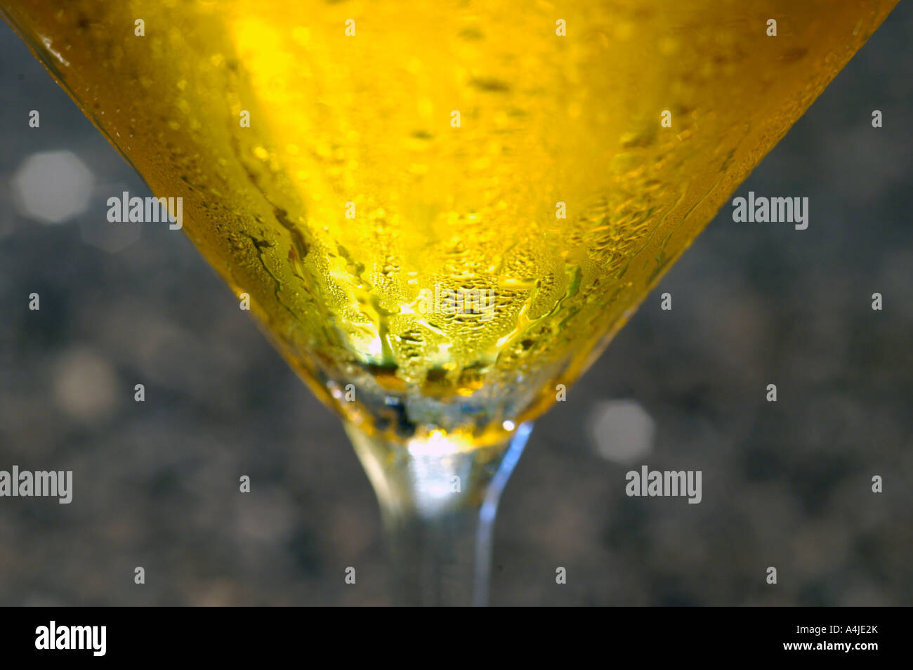 Mango Martini Close-up Front Stock Photo - Alamy