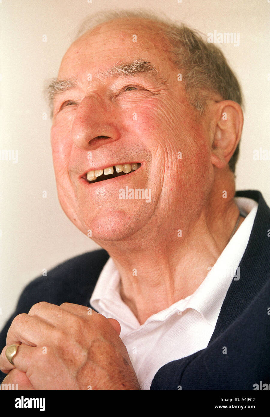 THE LATE CONCORDE TEST PILOT BRIAN TRUBSHAW UK Stock Photo - Alamy