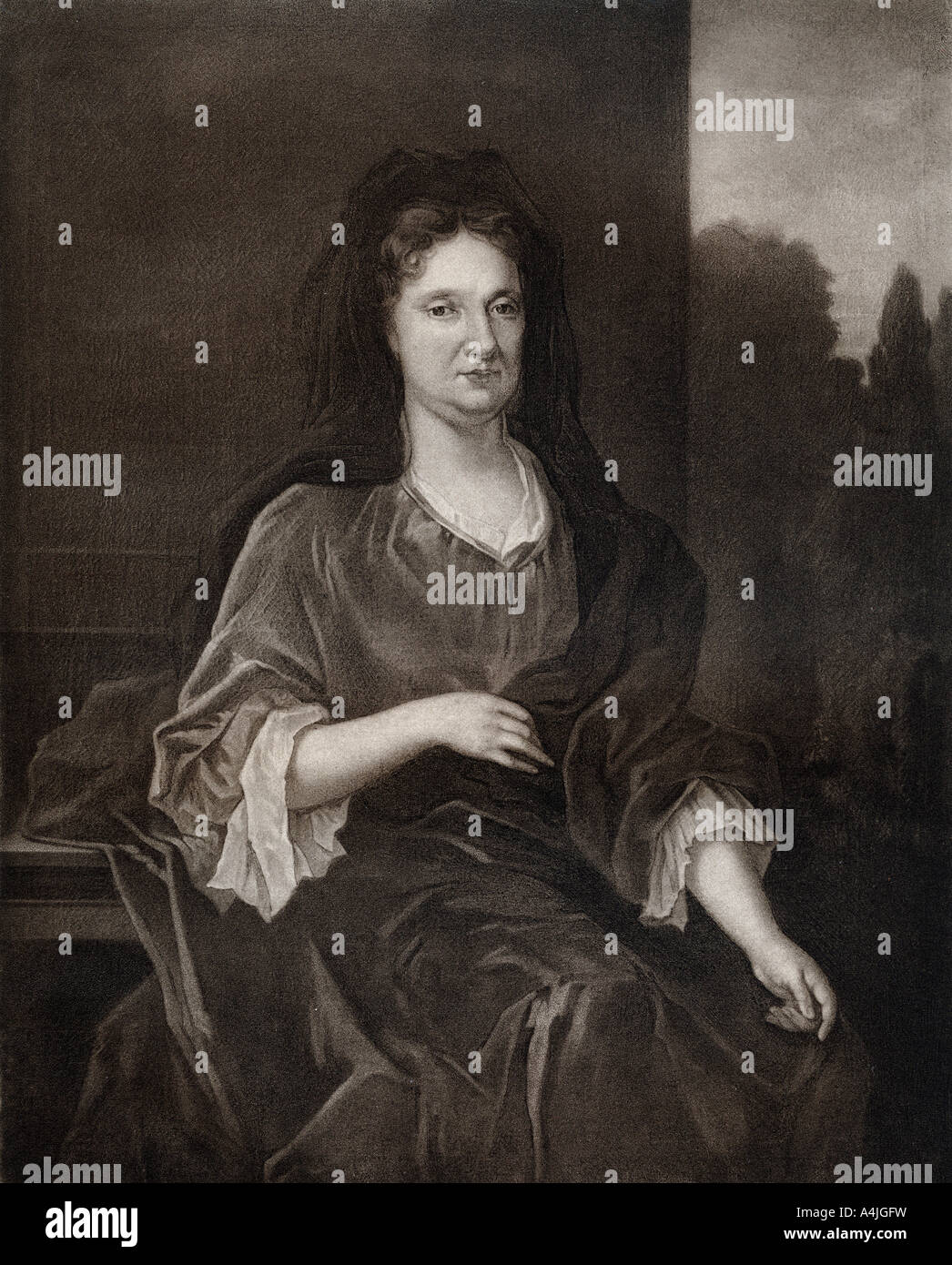 Frances, Lady Russell, (1899).Artist: Herman van der Myn Stock Photo ...