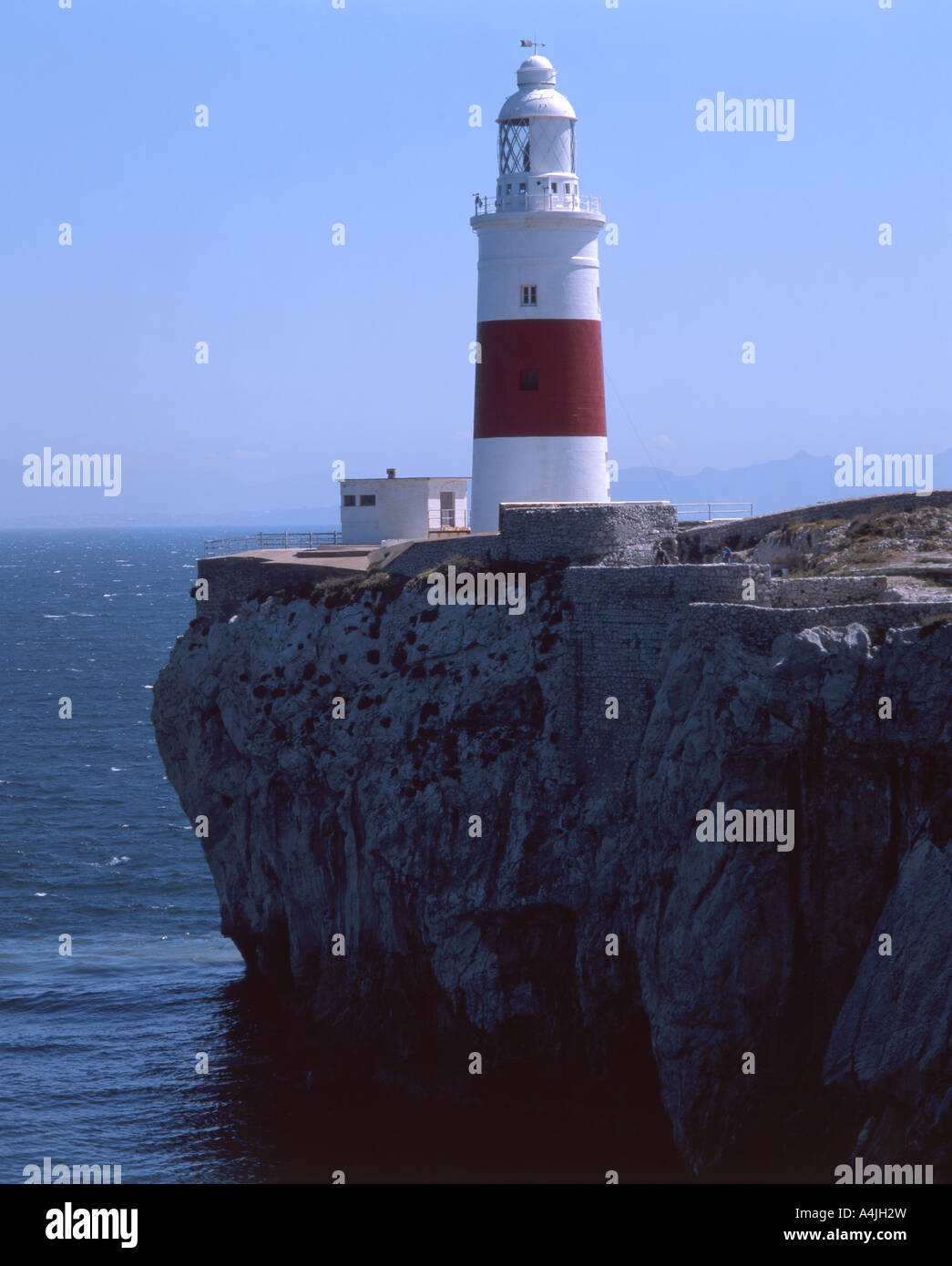 Europa Point Lighthouse, Europa Point, Gibraltar Stock Photo - Alamy