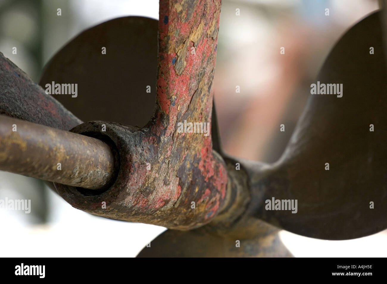 The rusting propeller of ship in dry dock Stock Photo - Alamy