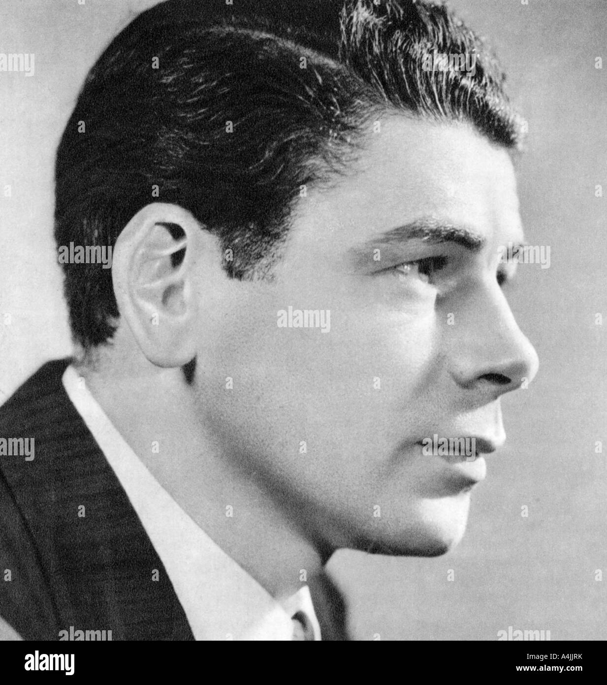 Paul Muni, American film actor, 1934-1935. Artist: Unknown Stock Photo ...